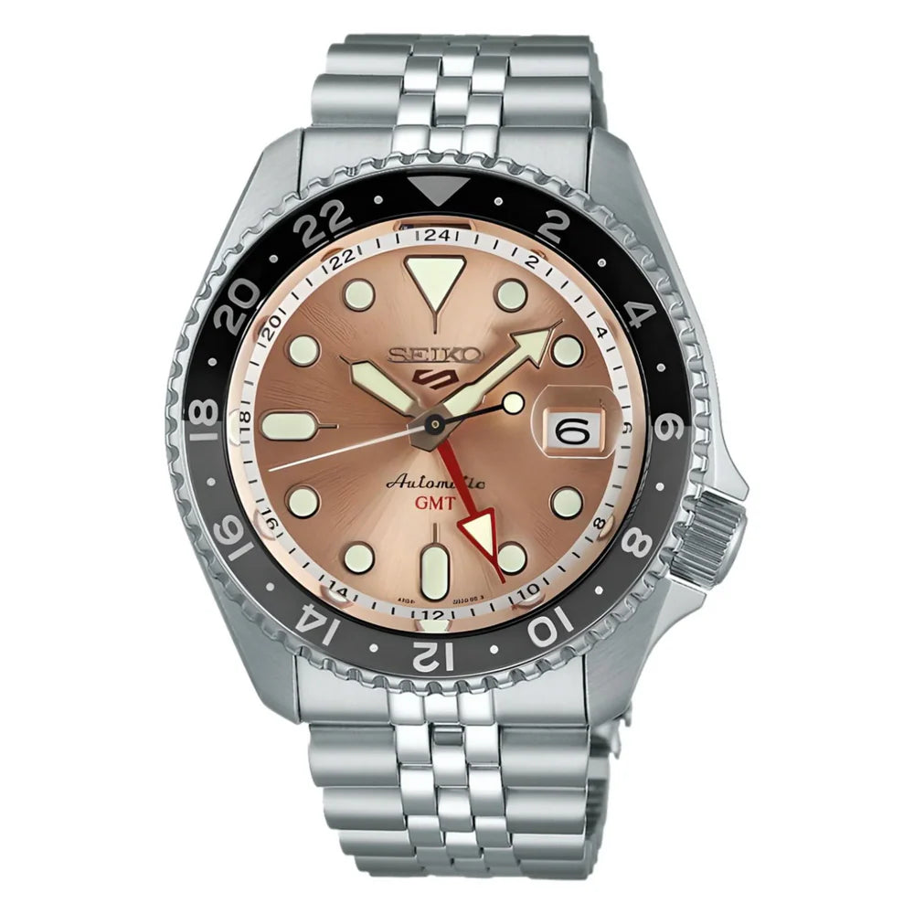 Men’s Seiko SSK043K1 Automatic GMT Limited Edition Watch - Luxverse