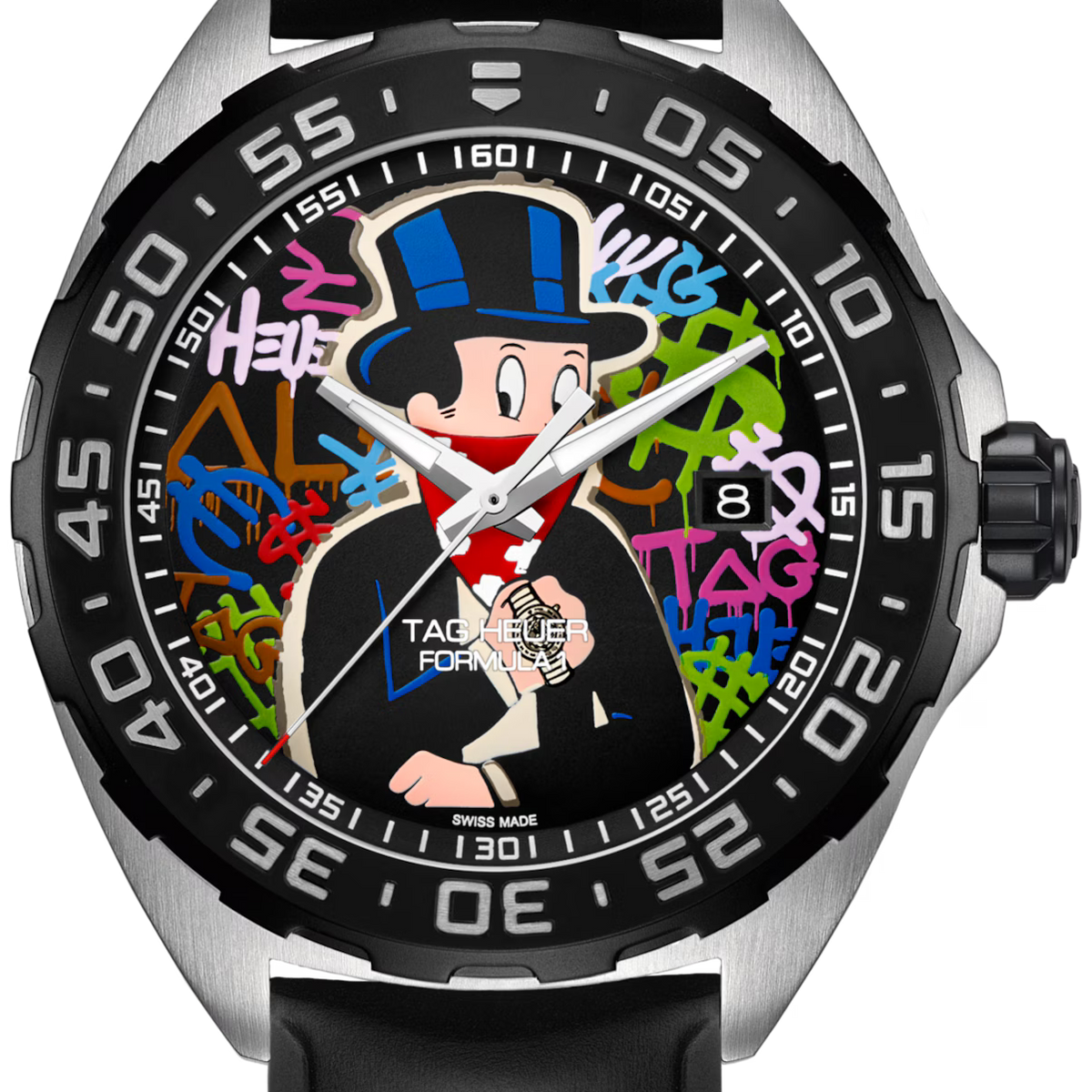 TAG Heuer WAZ1117.FT8023 Formula 1 Alec Monopoly Special Edition ...