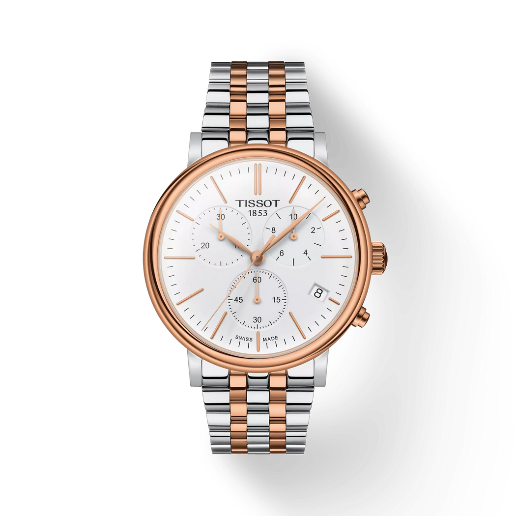 Men’s Tissot Carson Classic Traditional T122.417.22.011.00 Swiss Quartz ...