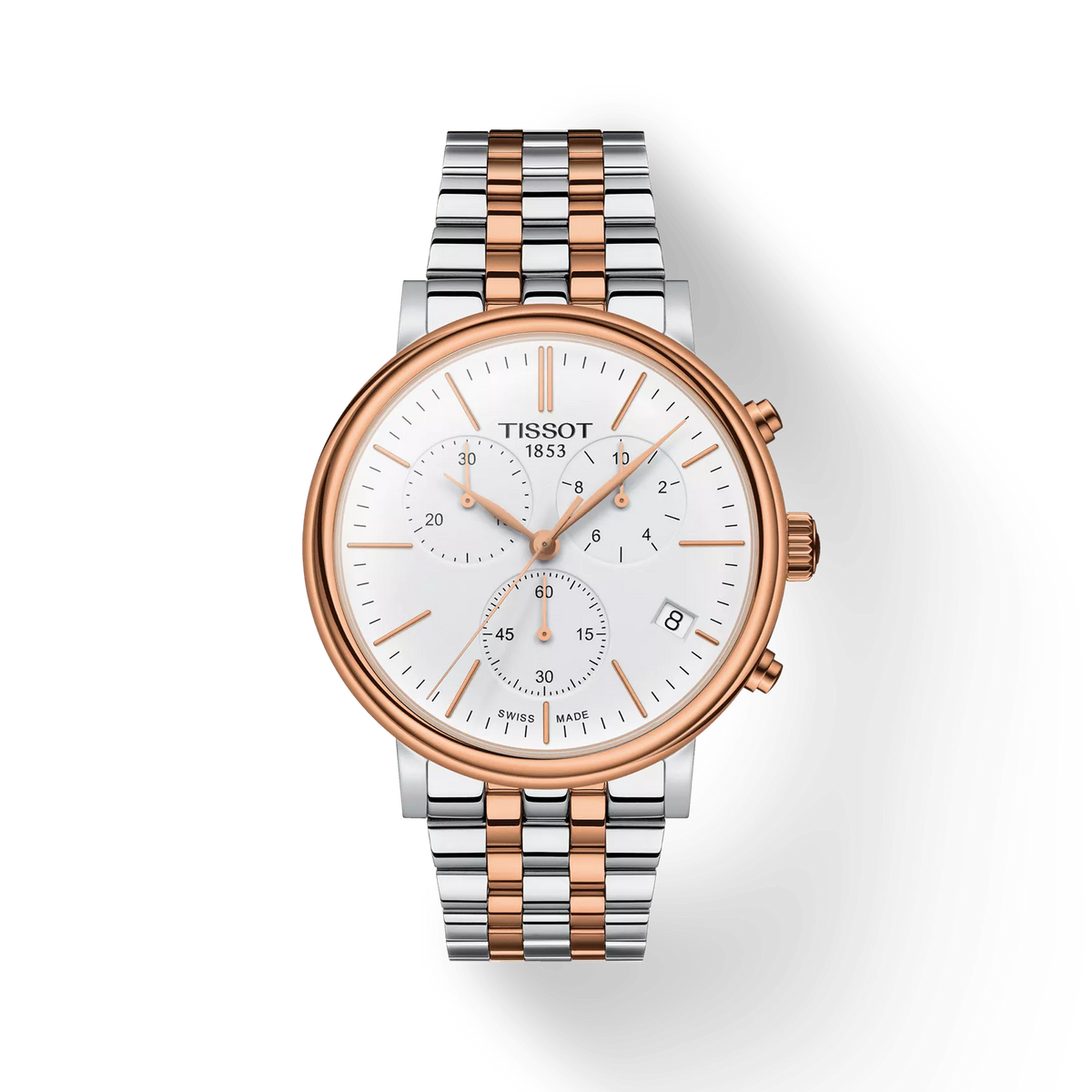 Men’s Tissot Carson Classic Traditional T122.417.22.011.00 Swiss Quartz ...